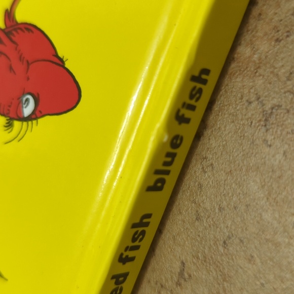 Dr. Seuss | Other | Vintage 988 Dr Seuss One Fish Two Fish Red Fish ...